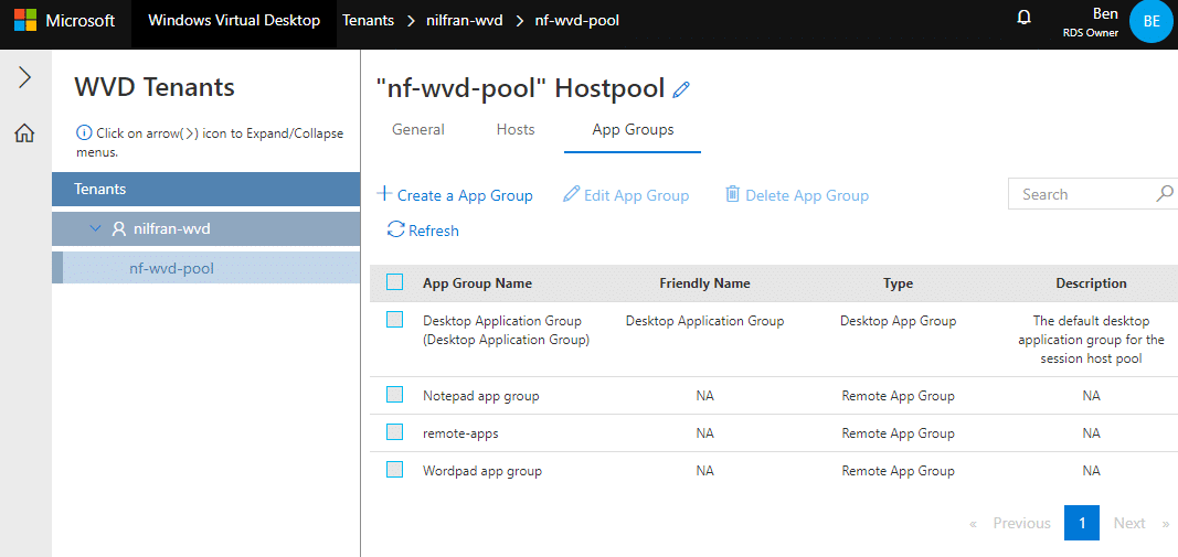 Setting up the WVD management tool – NillsF blog