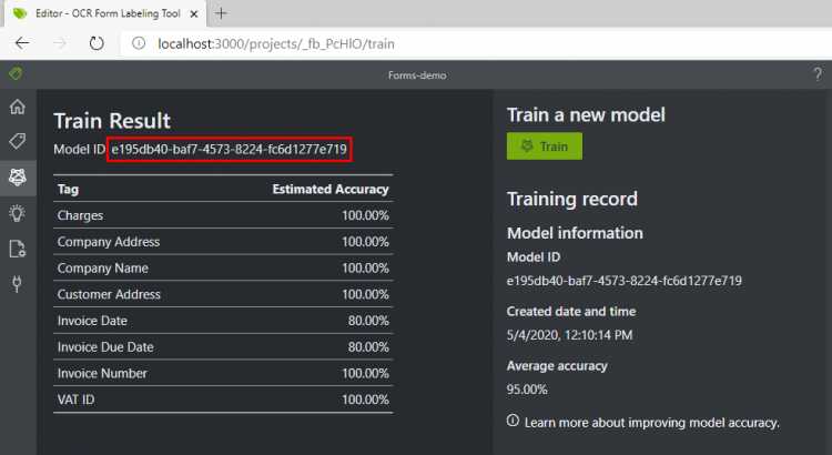 Using Form Recognizer to recognize custom forms – NillsF blog