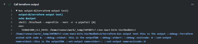 How To Use ‘terraform Output In A Github Action Nillsf Blog