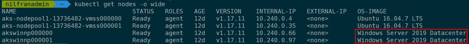 Running Windows Containers On The Azure Kubernetes Service Aks Nillsf Blog