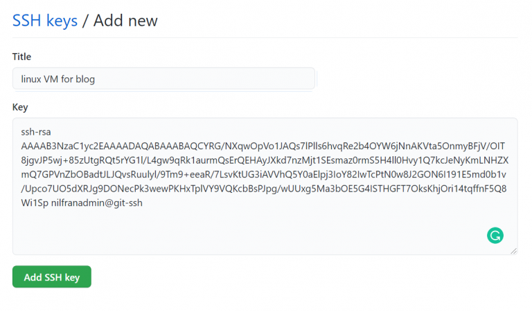 Github Sso Using Password Protected Ssh Keys Nillsf Blog